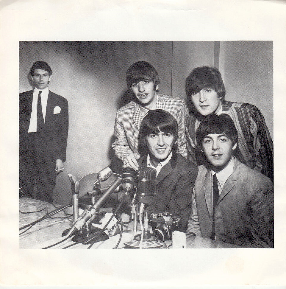 Vintage Beatles pic: In Seattle with press officer Derek Taylor
