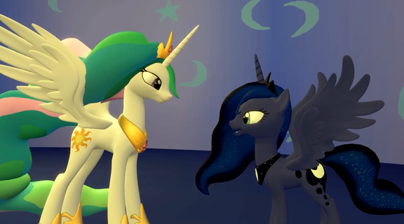 Equestria Daily - MLP Stuff!: SFM: One Day with Princess Luna