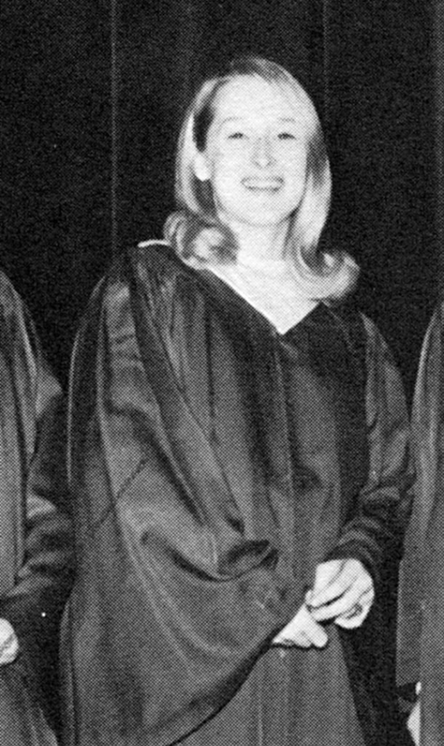 See Photos of Meryl Streep as a Cheerleader During Her Time at School ...