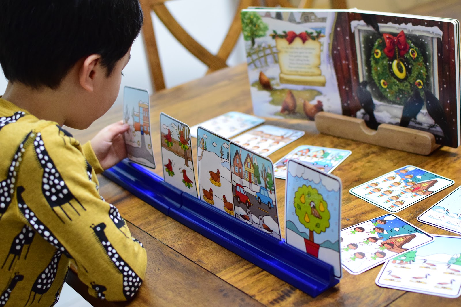 FREE Twelve Days of Christmas Picture Sequencing | The Pinay Homeschooler