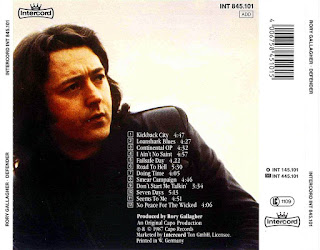 Classic Rock Covers Database: Rory Gallagher - Defender (1987)