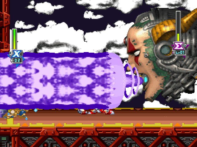 ROCKMAN X5 BOSS 01.西克瑪頭(Sigma Head) - RMMH洛克人回憶之館