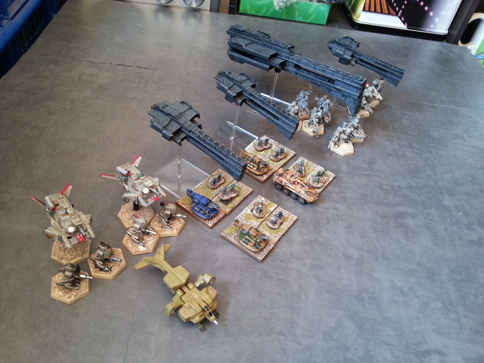 The Raskal Central: [Dropzone Commander] PHR à 1300 points