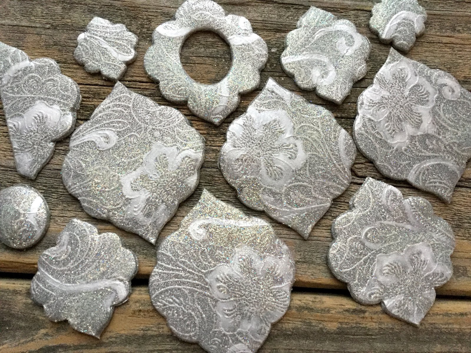 How to Create A Shimmering Silver Polymer Clay Veneer