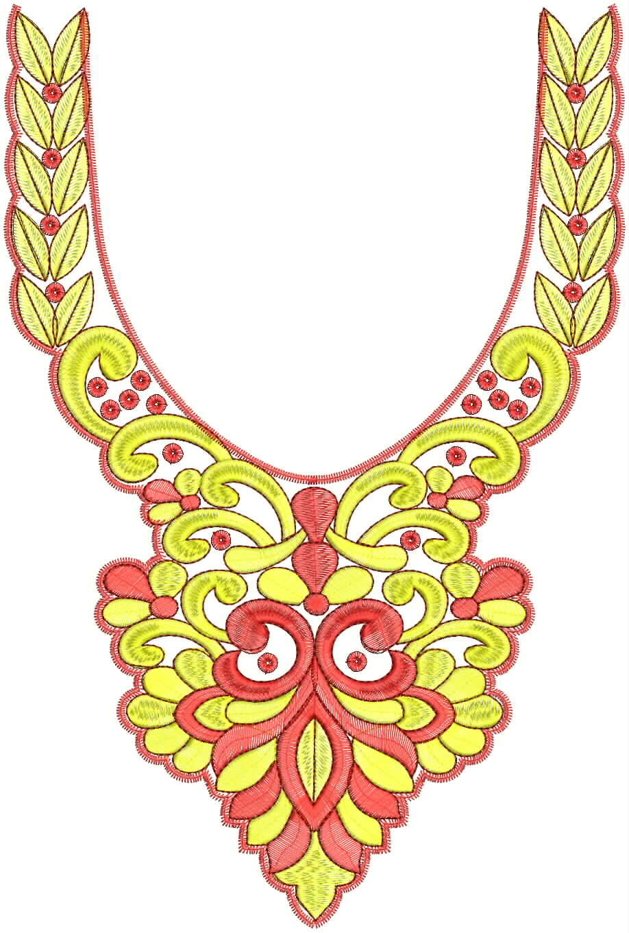 Embdesigntube: Indian Designer Discover Cultural Neck Design