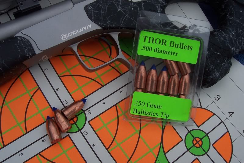 Buckskins & Black Powder: Thor Bullets - Sizing & Ballistics Info