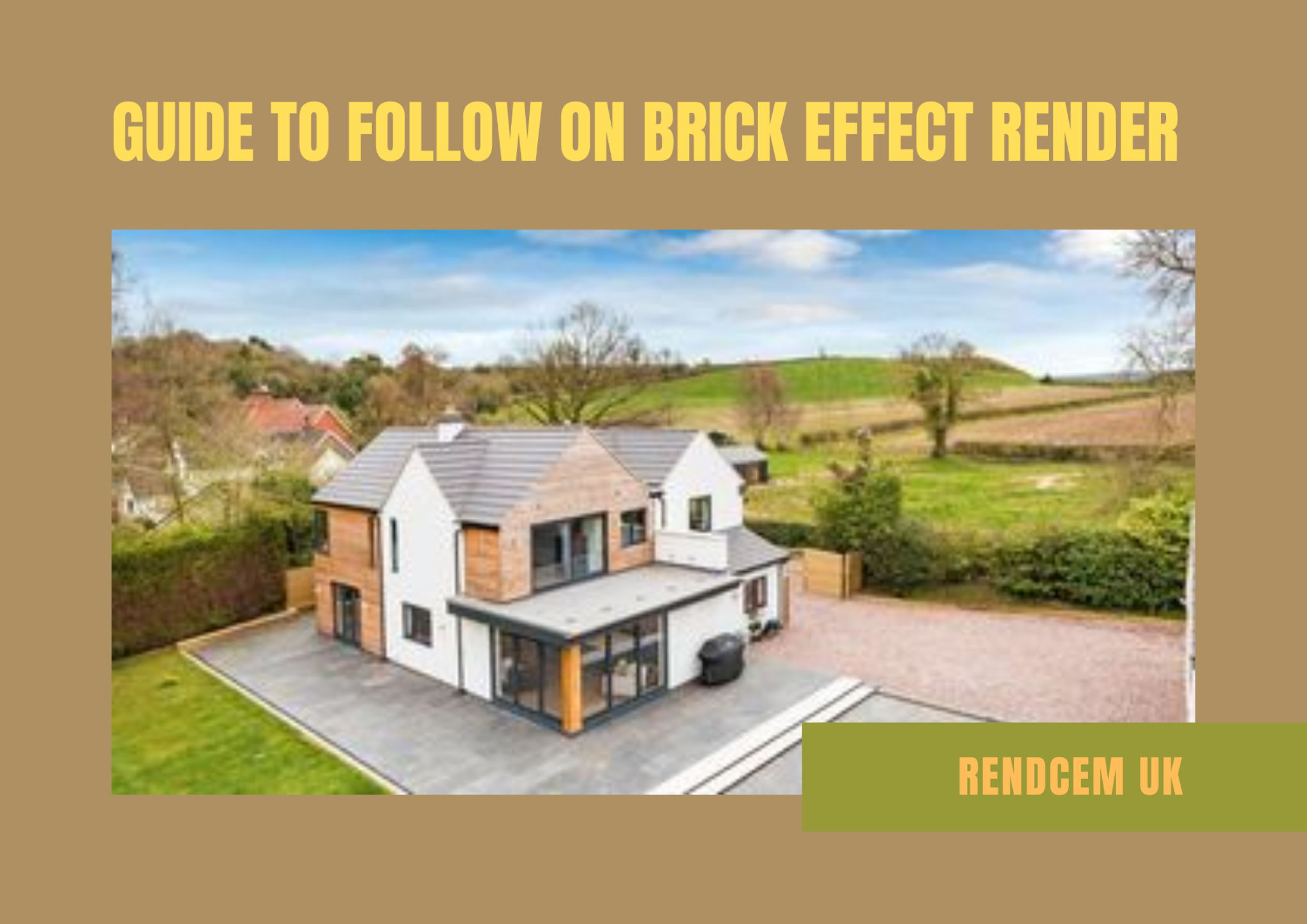 A Guide to Follow on Brick Effect Render in The Midlands
