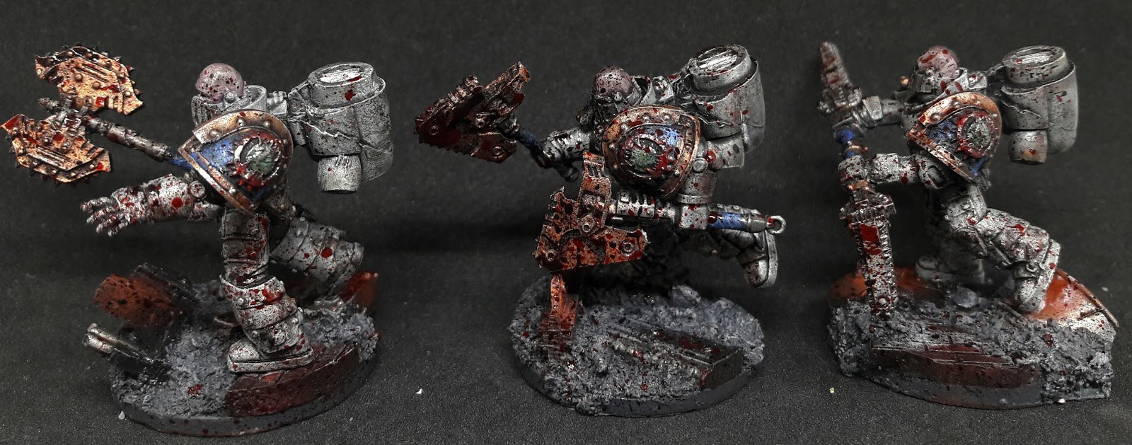 30Kplus40K: World Eater Rampagers - Finished and Bloody