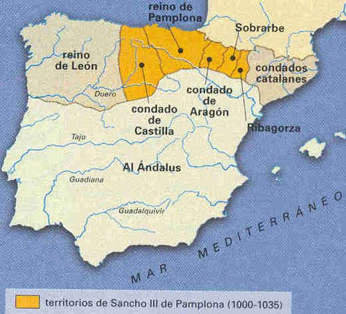 Los panas históricos: Mapas de la Reconquista