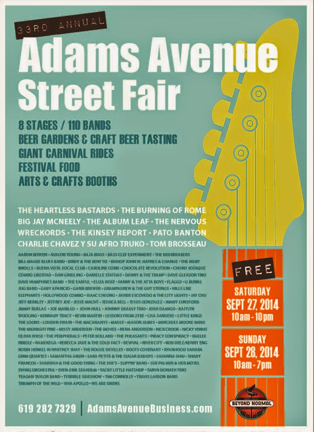 SanDiegoVille: The 33rd Annual Adams Avenue Street Fair Returns this ...