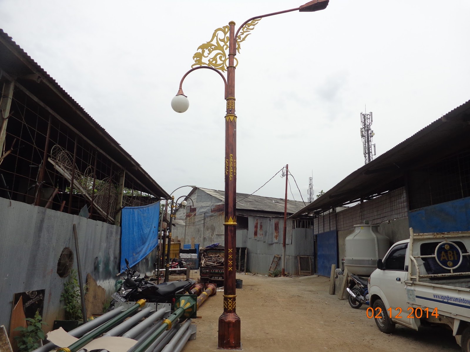 PT ABI - Daftar Harga Jual Tiang Lampu Taman Antik Jalan Minimalis ...