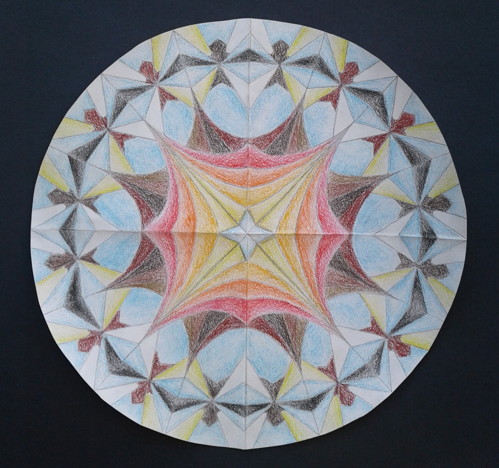 a faithful attempt: Symmetrical Radial Mandala Designs