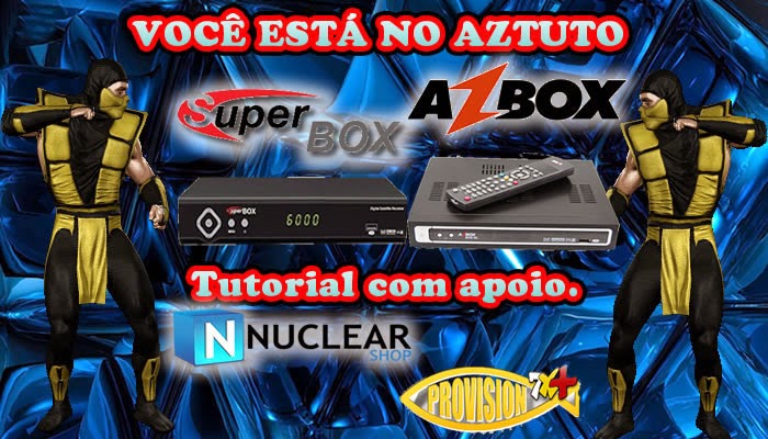 Tutorial em vídeo de transformação Superbox 8650 em azbox xl. Data:29 ...