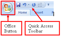 Apa itu Office Button dan Quick Access Toolbar dan fungsinya | Yuhty ...