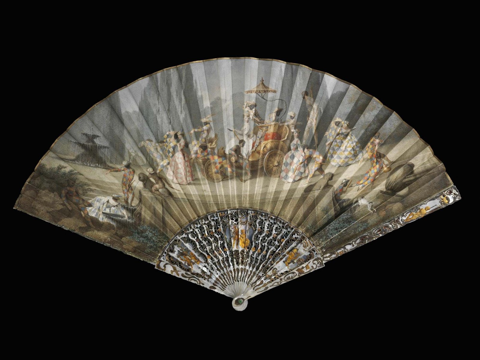 Spencer Alley: Painted Fans