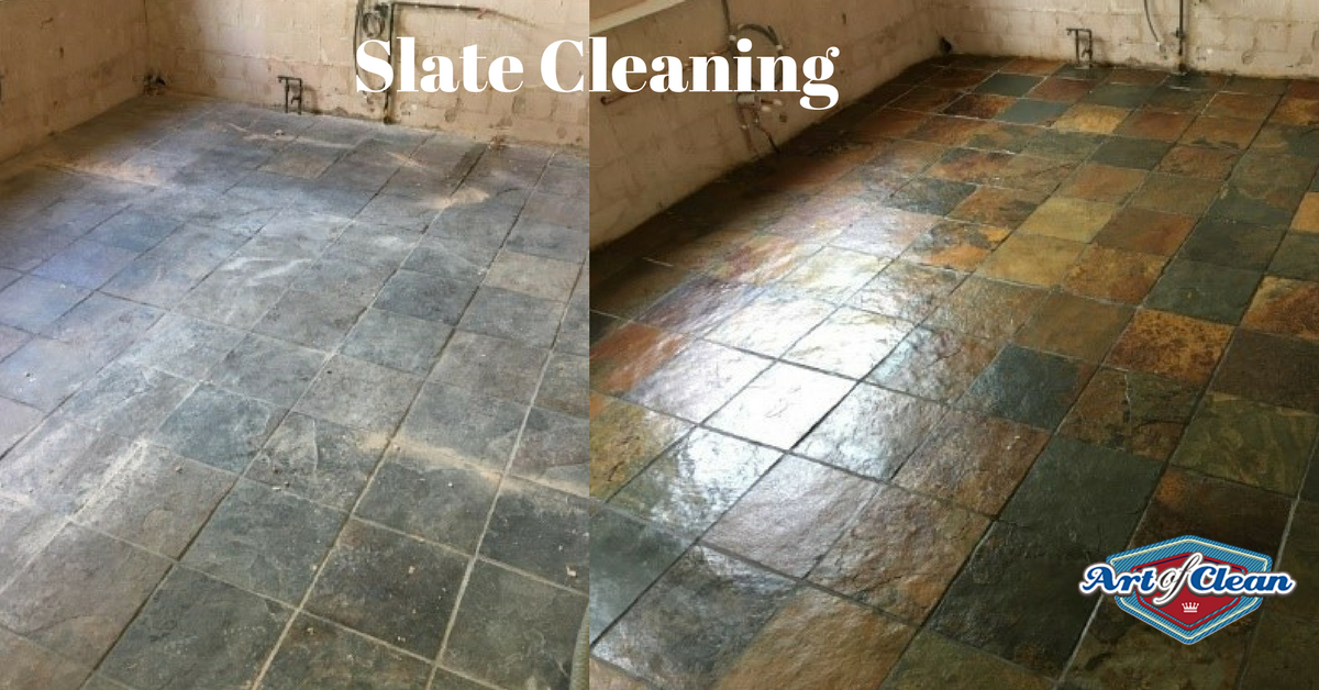 Incredible Slate transformation after cleaning in Cambridge ~ Art of ...