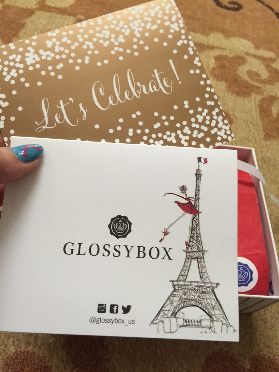 Itsy Bitsy Affairs: Glossy Box - October 2015 - Paris themed box Review