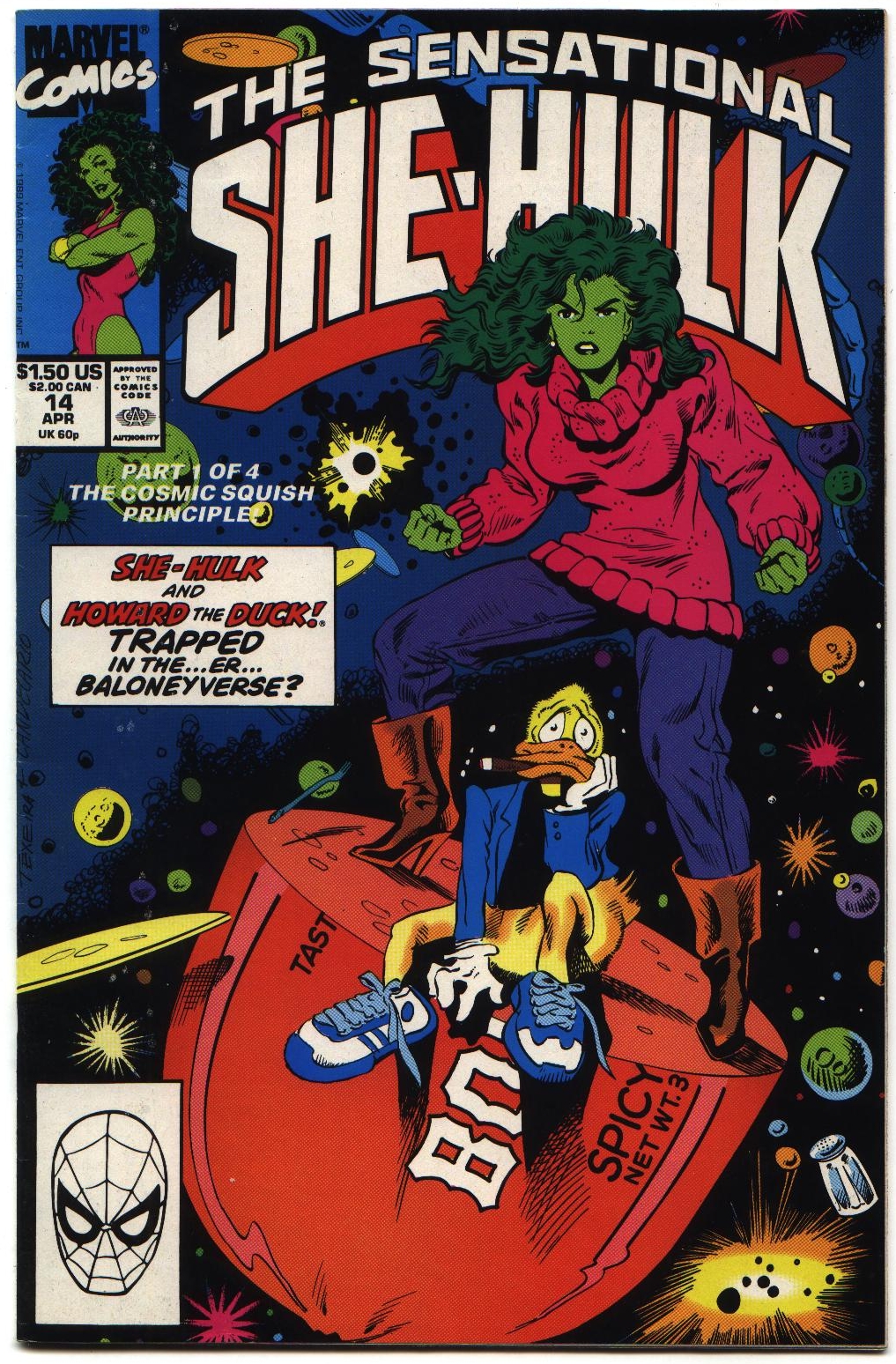 Wred Fright's Blog: The Sensational She-Hulk 14: The Return Of Howard ...