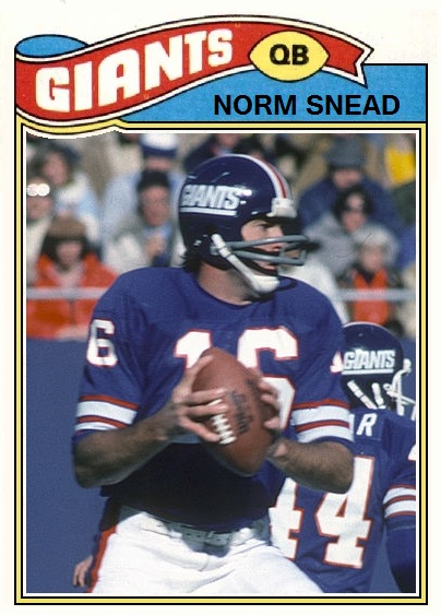 JOHNGY'S BEAT: Cards That Never Were: Norm Snead Topps 1977