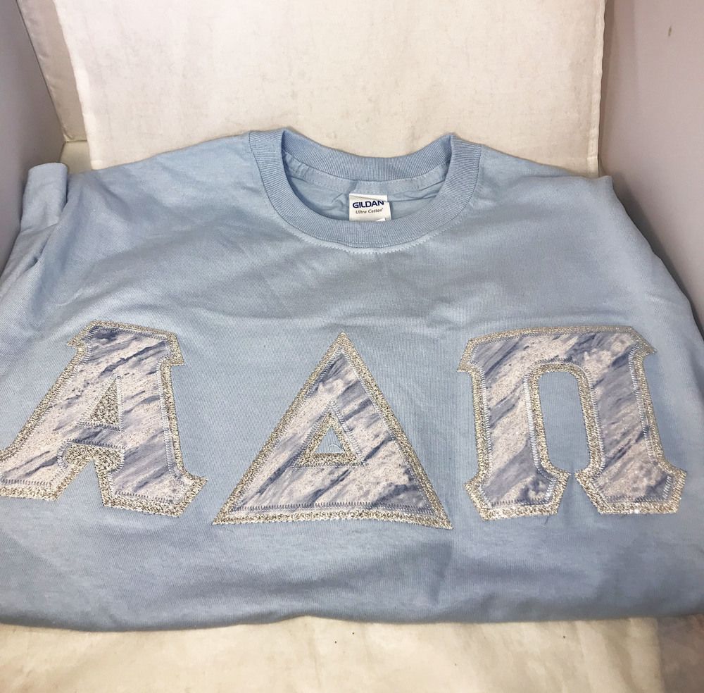 Sorority Letter Shirts ~ Thankyou Letter
