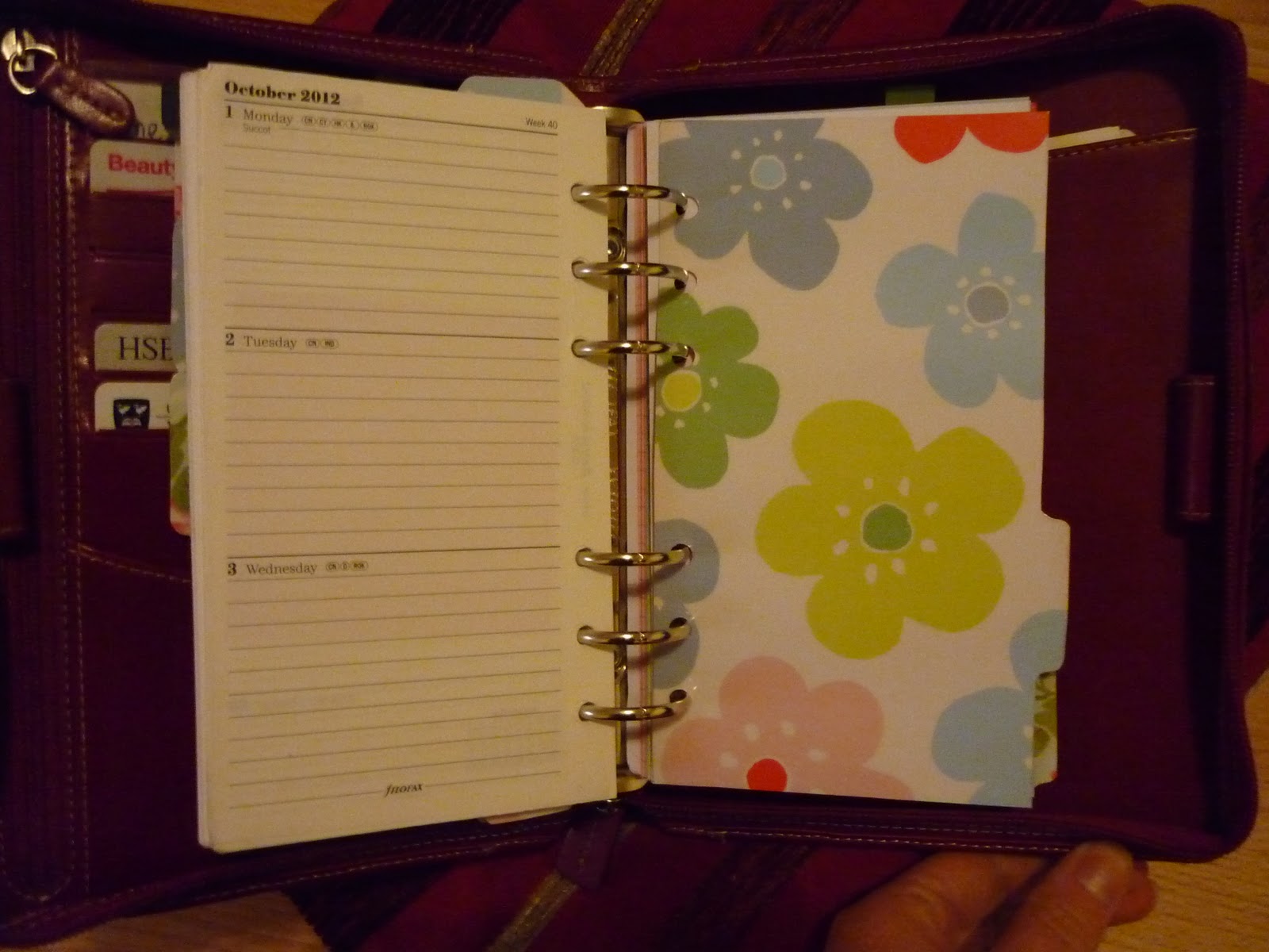 The Life of The Perpetual Student: S&L filofax dividers!