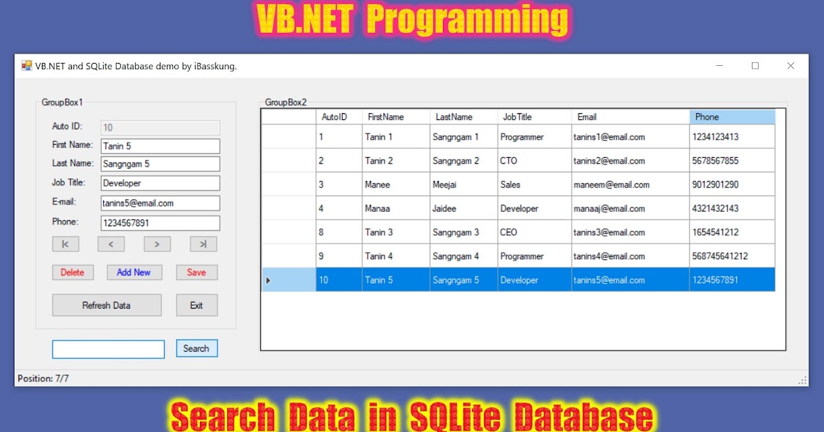 How to connect sql server database in vb net 2010 - ramlio How to connect sql server database in vb net 2010 - ramlio