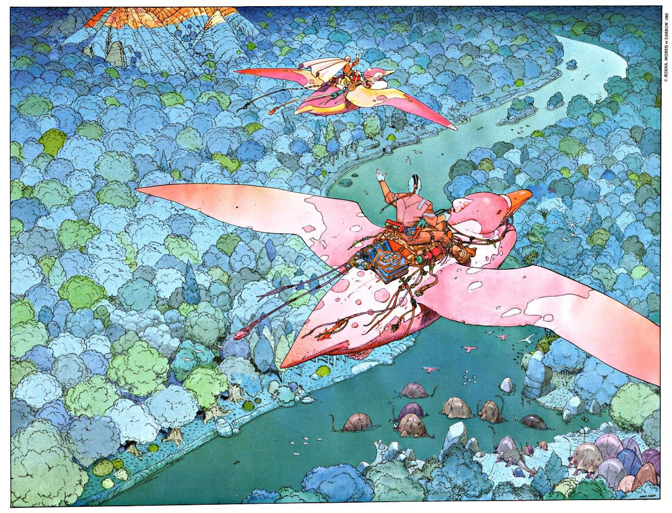 The Geeky Nerfherder: RIP Jean Giraud (aka Moebius) (1939-2012)