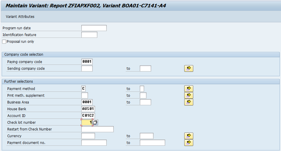 All About SAP: How to use F110 in sap - Step by Step