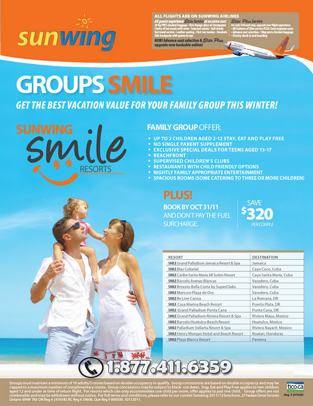 411 travelbuys Blog: 411travelbuys.ca: Groups SMILE - Save $320/couple ...