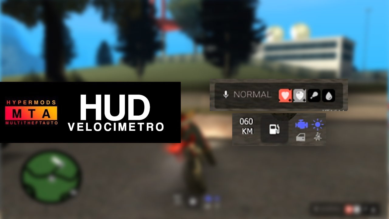 MTA:SA - HUD+VELOCIMETRO