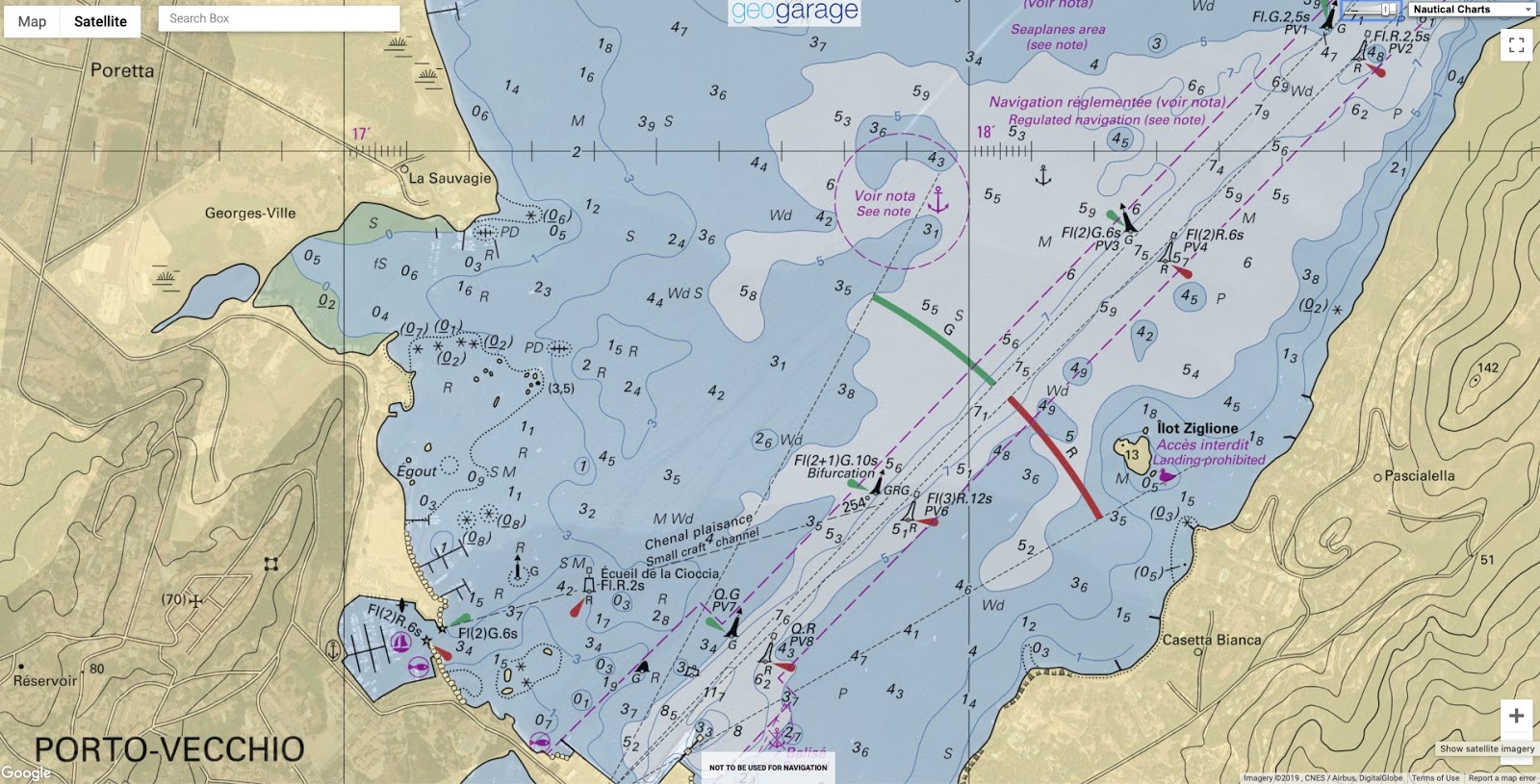 GeoGarage blog: France & misc. (SHOM) layer update in the GeoGarage ...