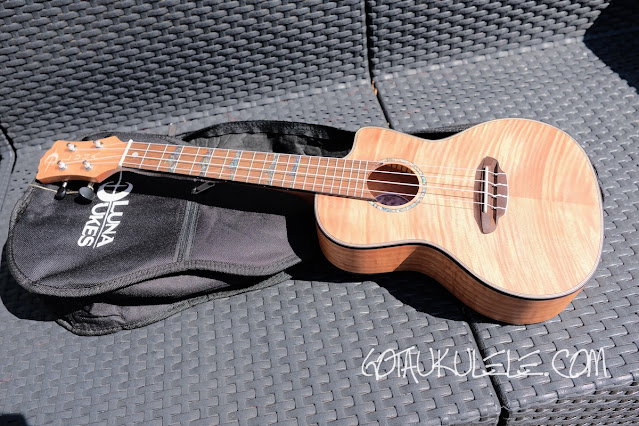 Luna High Tide Exotic Mahogany Concert Ukulele - REVIEW