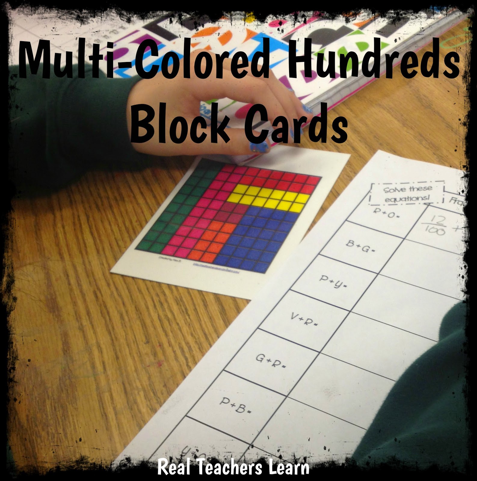 Real Teachers Learn: Math Manipulatives and Fraction Art