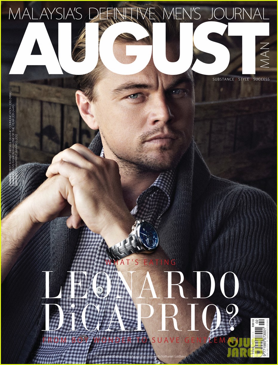 Smartologie: Leonardo DiCaprio for August Man Magazine February 2013