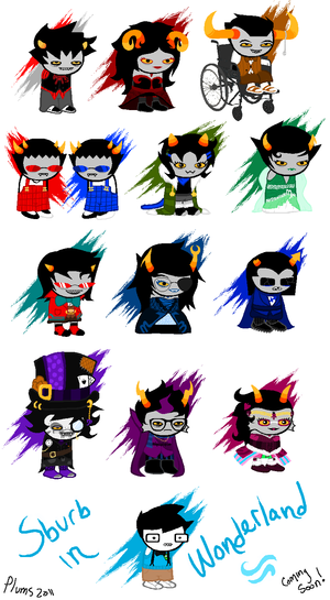 Reference: Sburb in Wonderland (Homestuck)