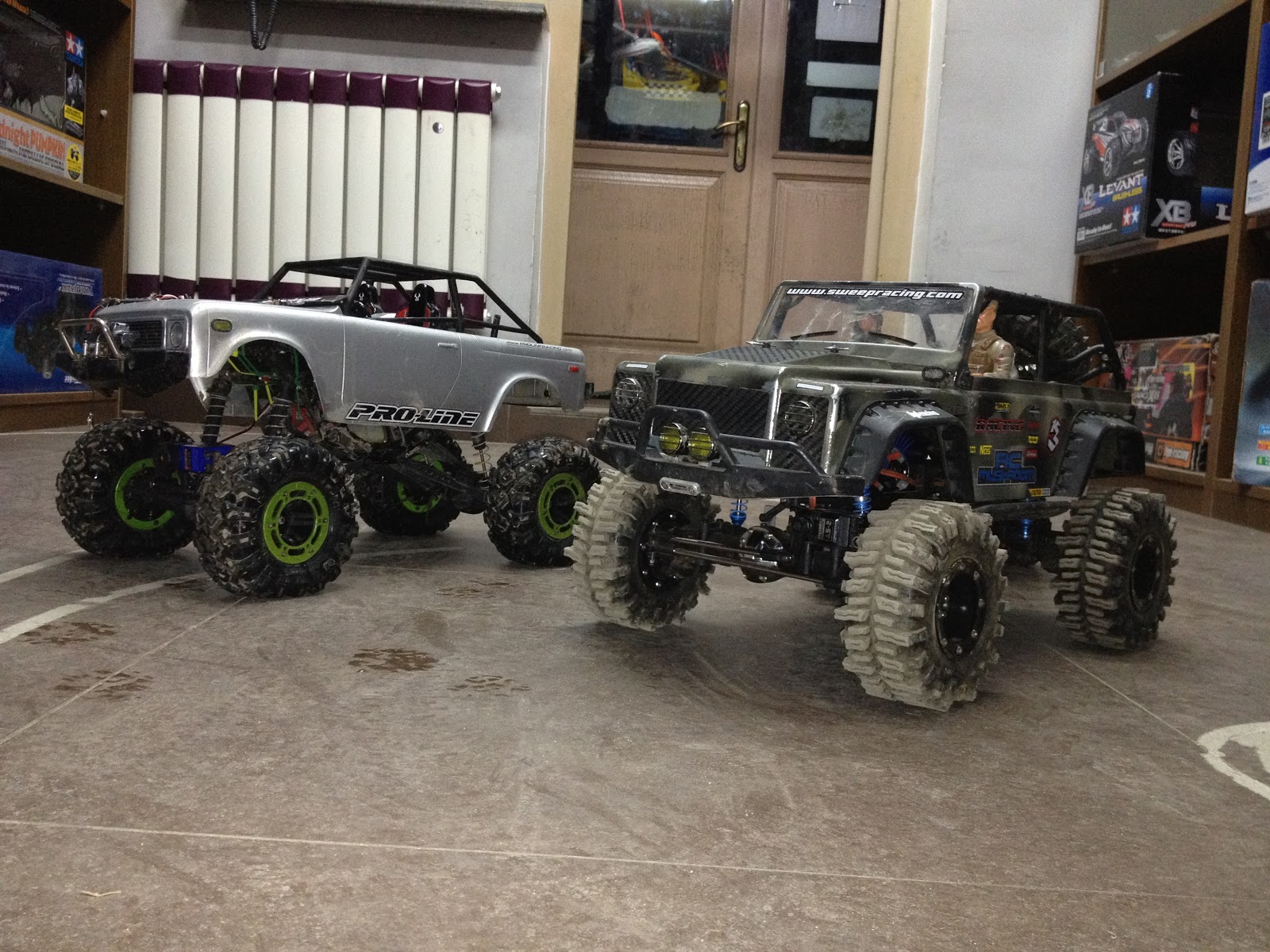 RC Car Mongolia: Custom SCX-10 with Gmade R1 axles