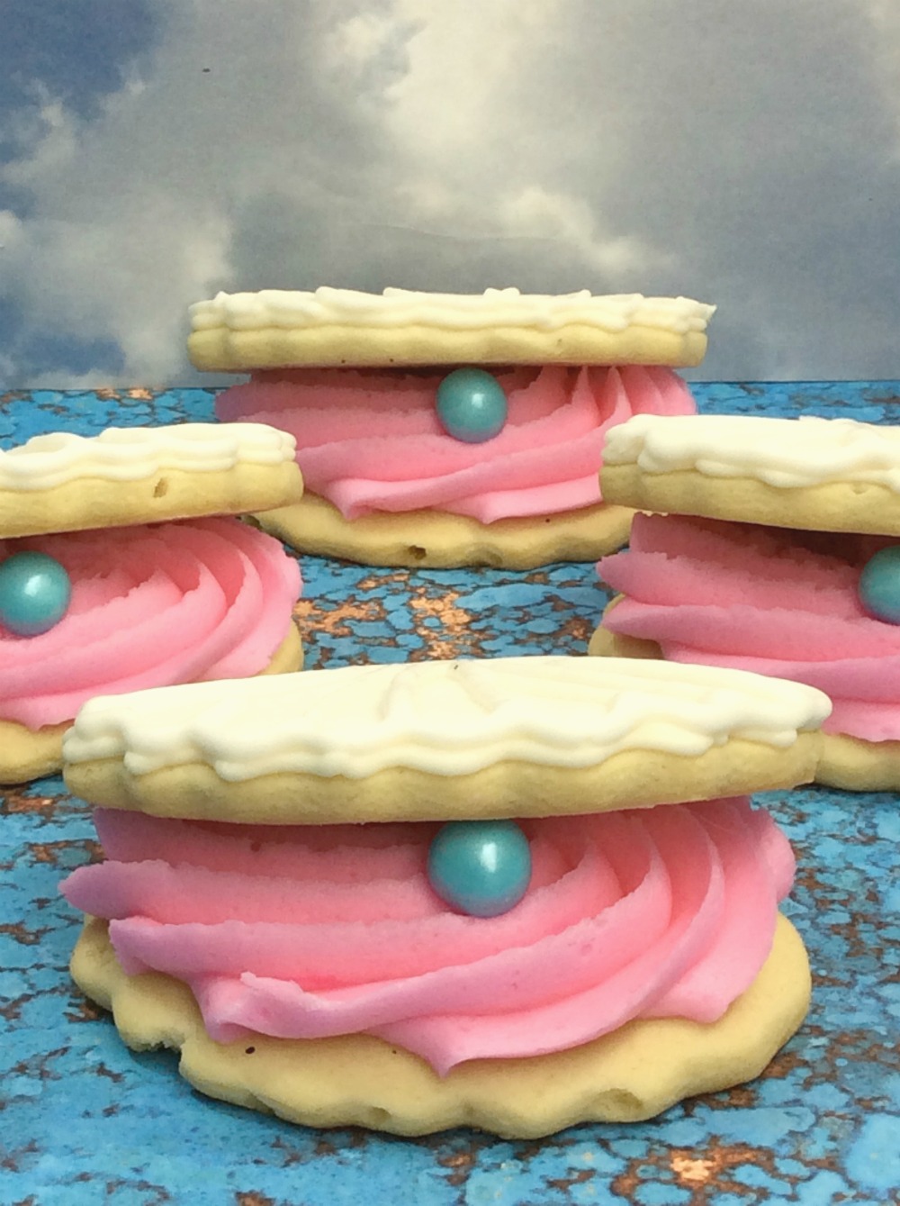 Pool Party Sugar Cookie