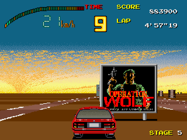 VGJUNK: FULL THROTTLE / TOP SPEED (ARCADE)