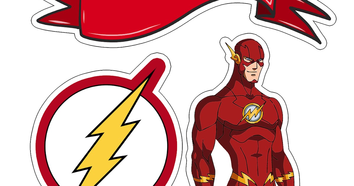 Flash: Toppers para Tartas, Tortas, Pasteles, Bizcochos o Cakes para ...