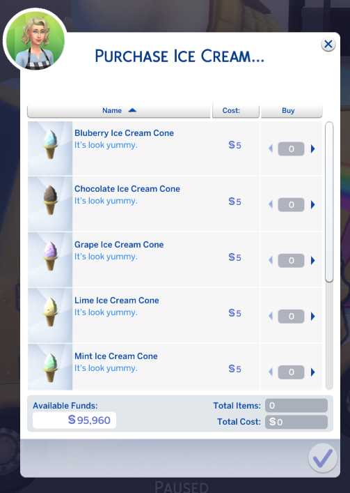 Functional Ice Cream Truck ~ Cepzid Sims