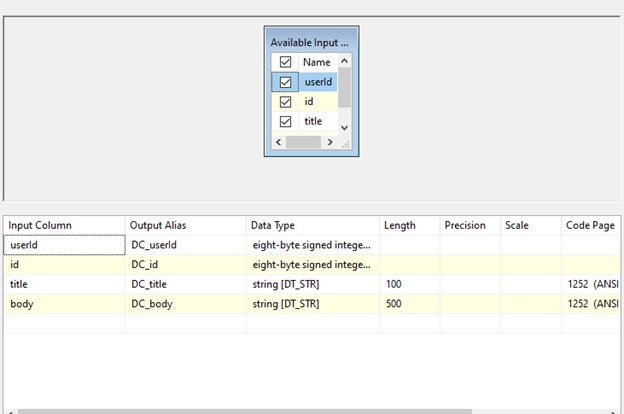 Microsoft Business Intelligence Reading Json File And Loading Into In