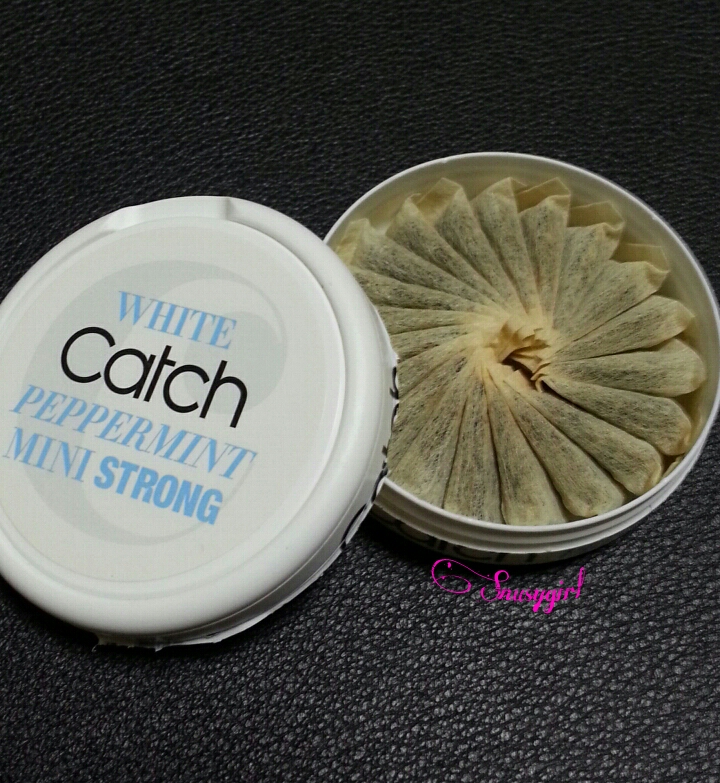 Snusy Girl: [Snusy Girl]Catch Peppemint Strong, 10g, White Portion Snus ...