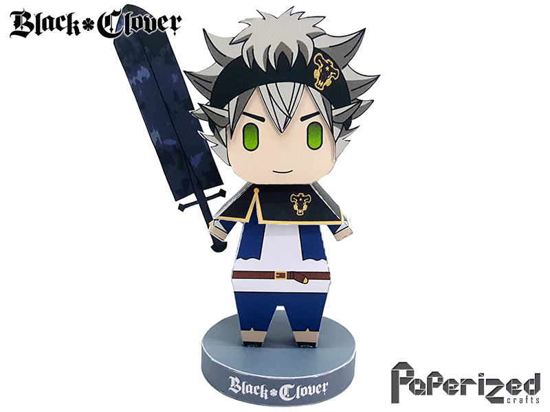 Black Clover: Asta Paperized | Paperized Crafts