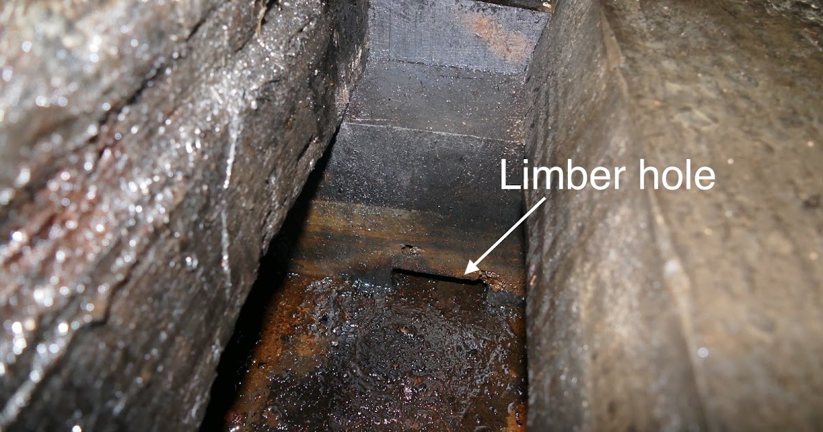 Shamrock (A Tamar Sailing Barge): Limber Holes