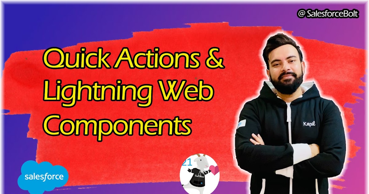Ep 26 Quick Actions With Lightning Web Components Lwc Stack Salesforce ☁️⚡️