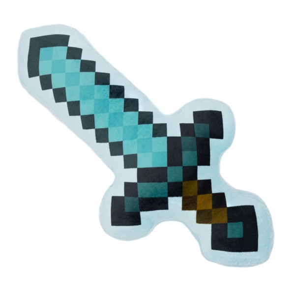 Minecraft Diamond Sword Plush | Minecraft Merch