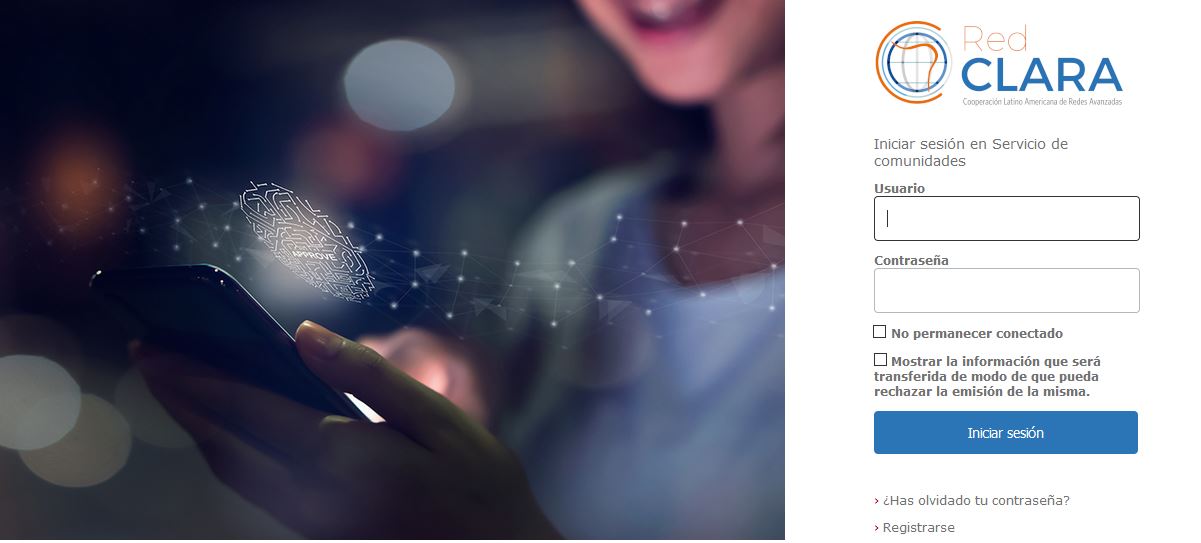 UCE-DTIC: Red Clara Convocatoria CYTED 2020. Redes Temáticas / 2020-07-30