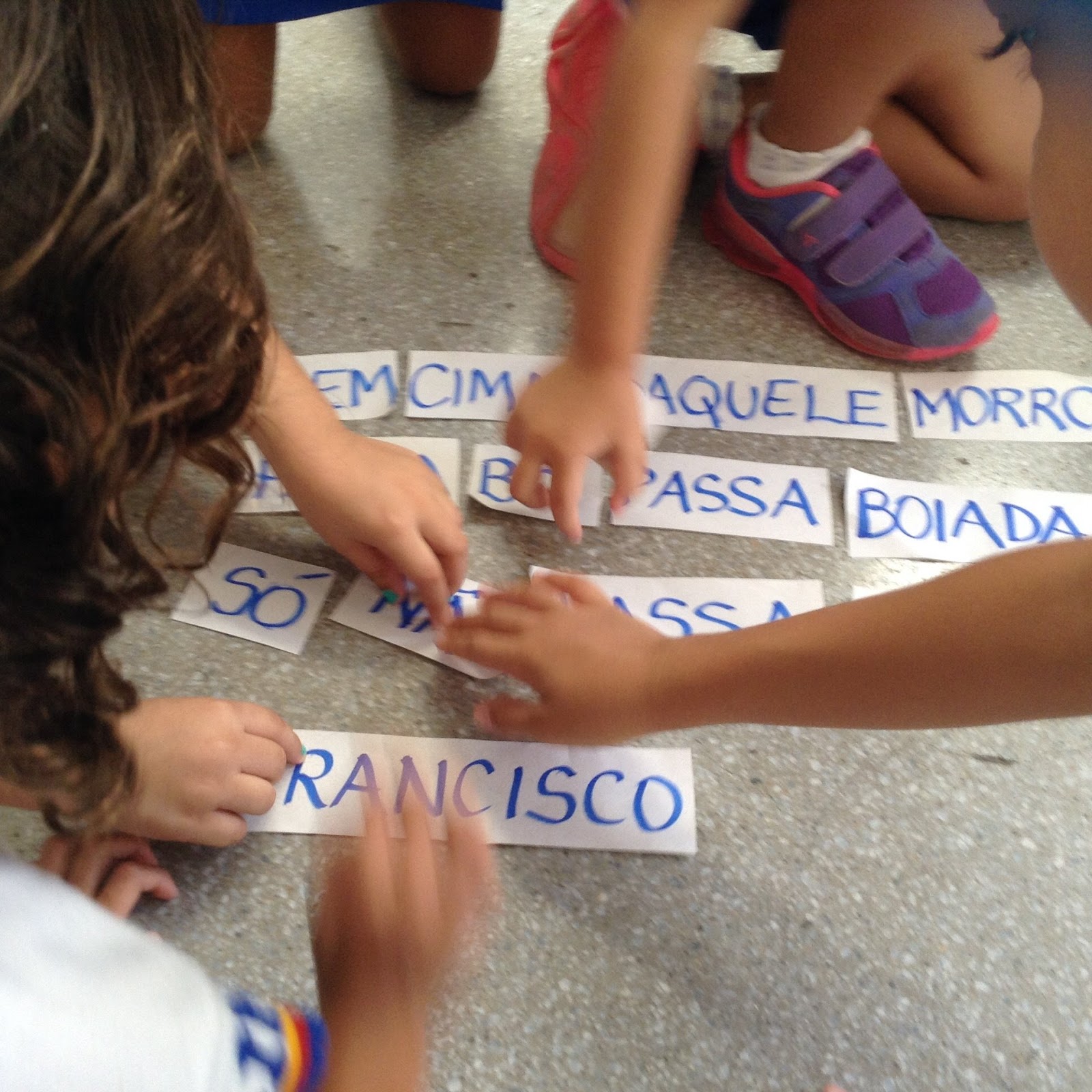 Eduque e transforme: TEXTO FATIADO: COMO TRABALHAR? VEJA O PASSO A PASSO