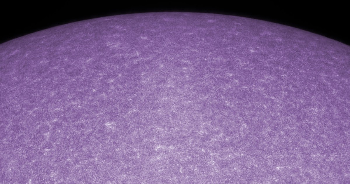 Brierley Hill Solar: Solar Polar Regions In Calcium Light - 5th July