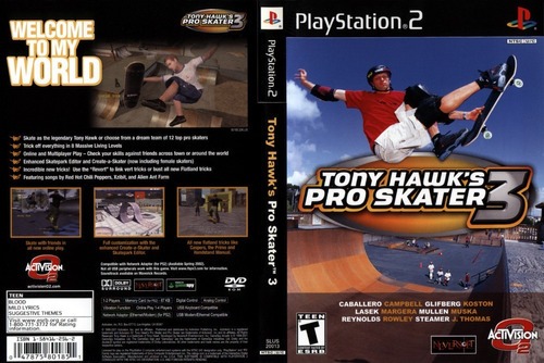 Tony Hawk's Pro Skater 3 - Games em Torrent PS2